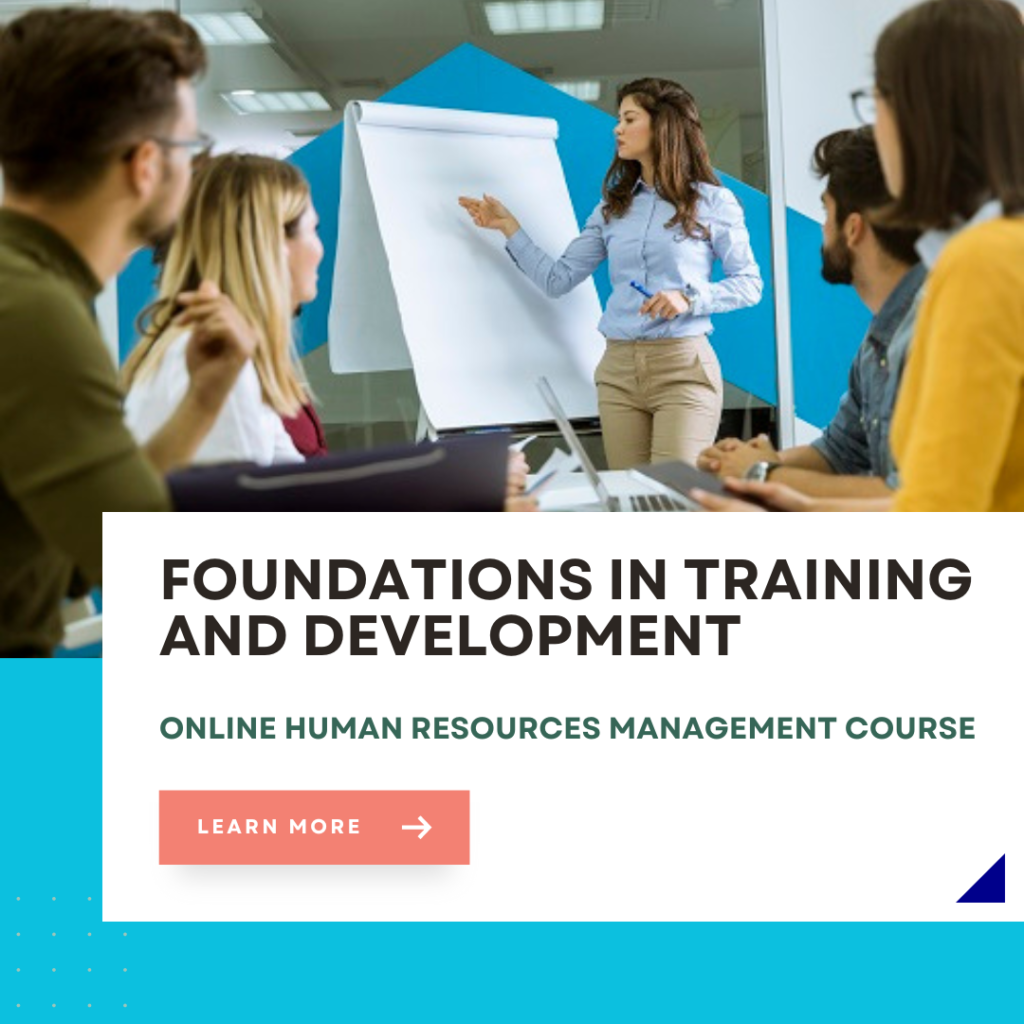 Foundations in Training and Development - Global Management Academy