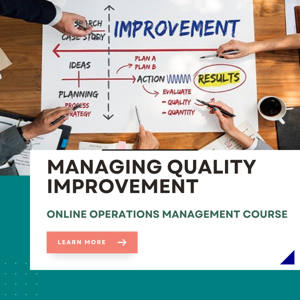 Managing Quality Improvement - Global Management Academy