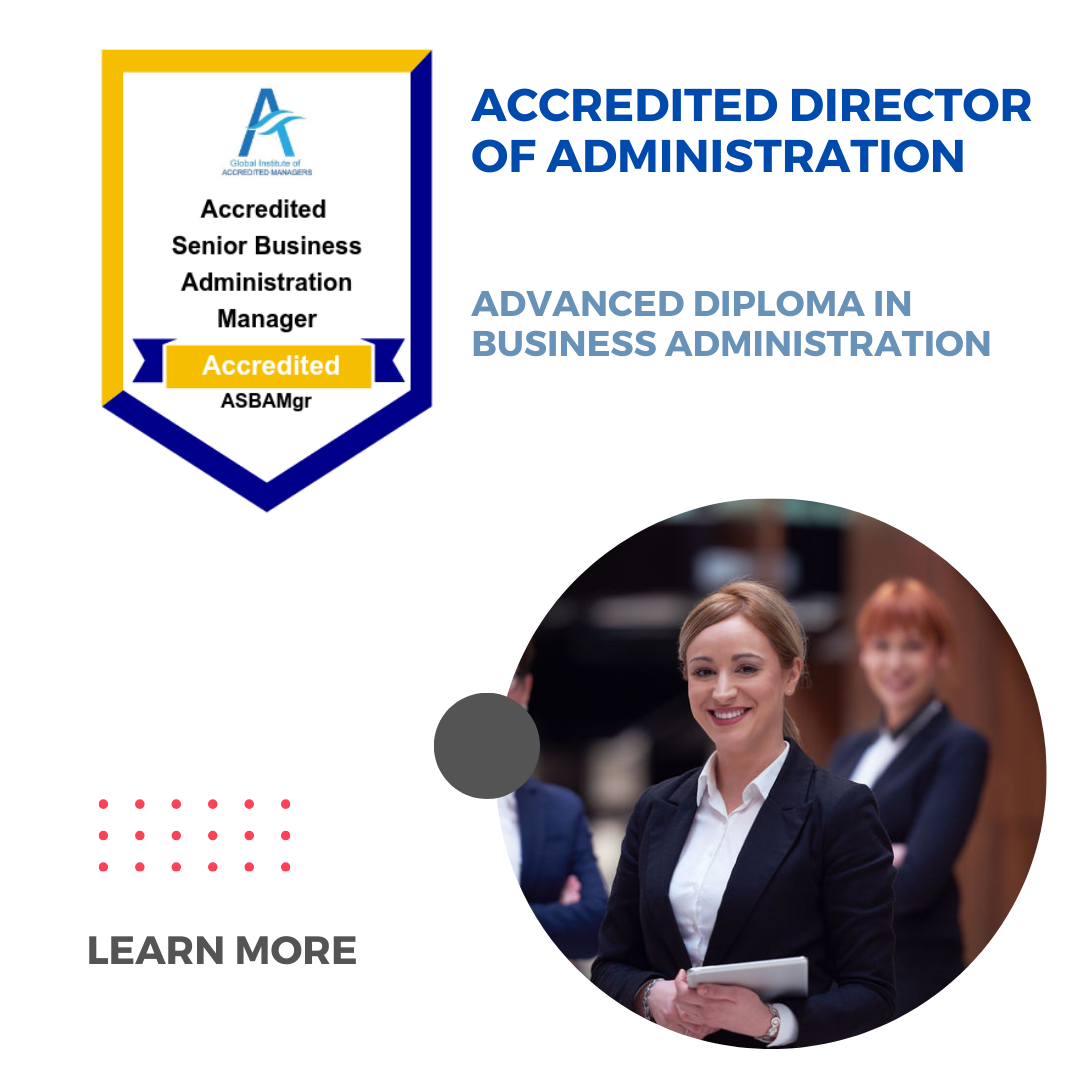 Advanced Diploma in Business Administration - Global Management Academy