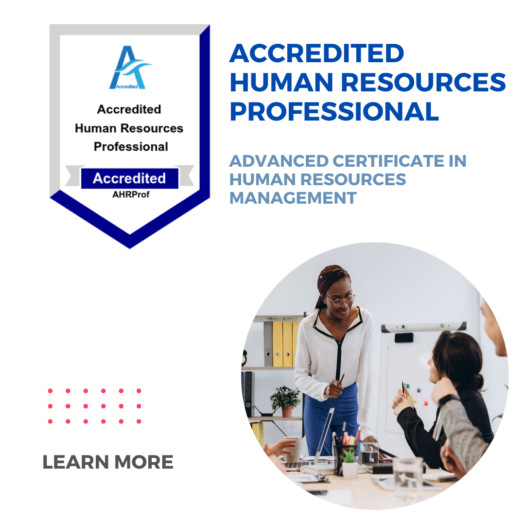 Advanced Certificate in Human Resources Management - Global Management ...